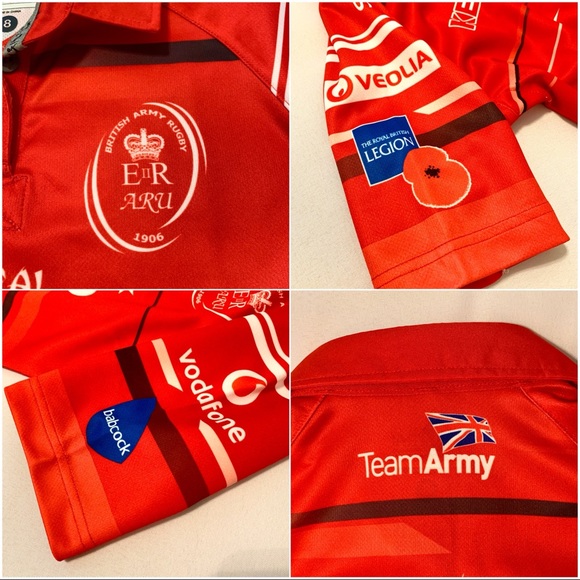 SAMURAI | Tops | Samurai British Army Rugby Shirtteam Army | Poshmark